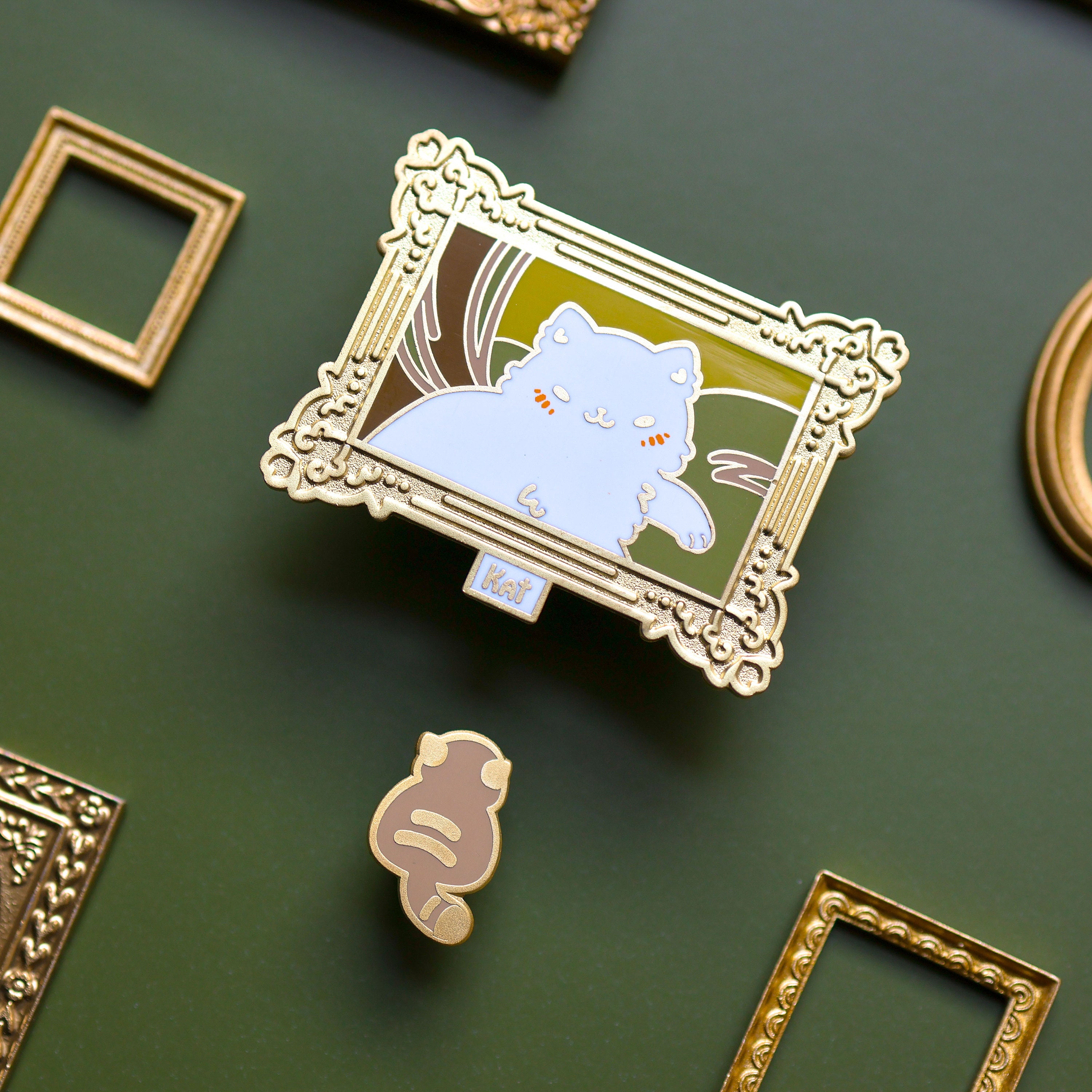 Enamel Pin - Meowster Piece Pin Set - Etsy