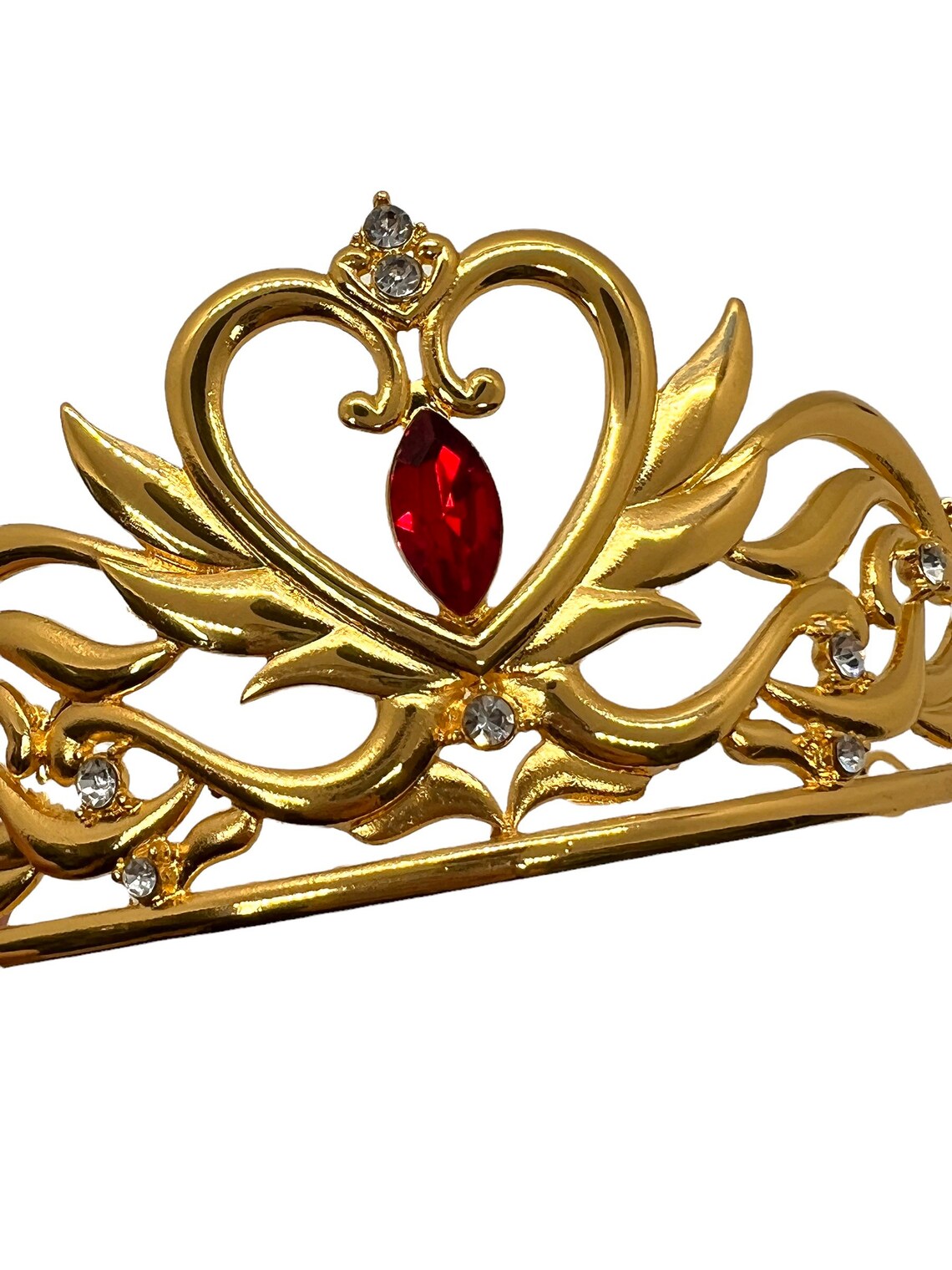Serenity Moon Gold Tiara Sailor Neon Queen Crystal Rhinestone - Etsy