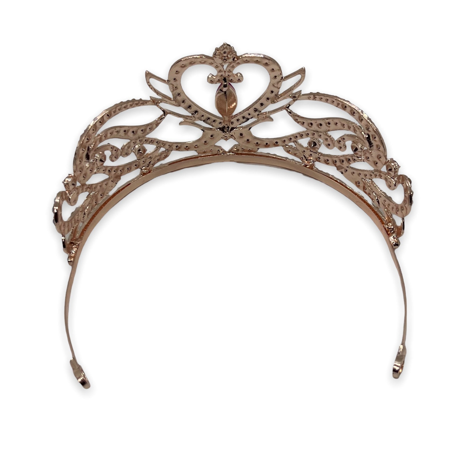 Serenity Neo Queen Moon Tiara Sailor Crystal Rhinestone Rose Metal ...