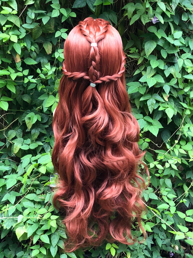 Tauriel Hobbit Wig Red Braid Elf Lace Front | Etsy