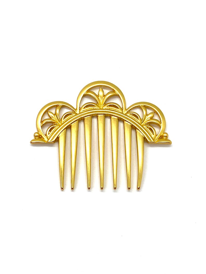 Frozen Anna Coronation Comb Goldtone Metal Hair Comb Crocus - Etsy