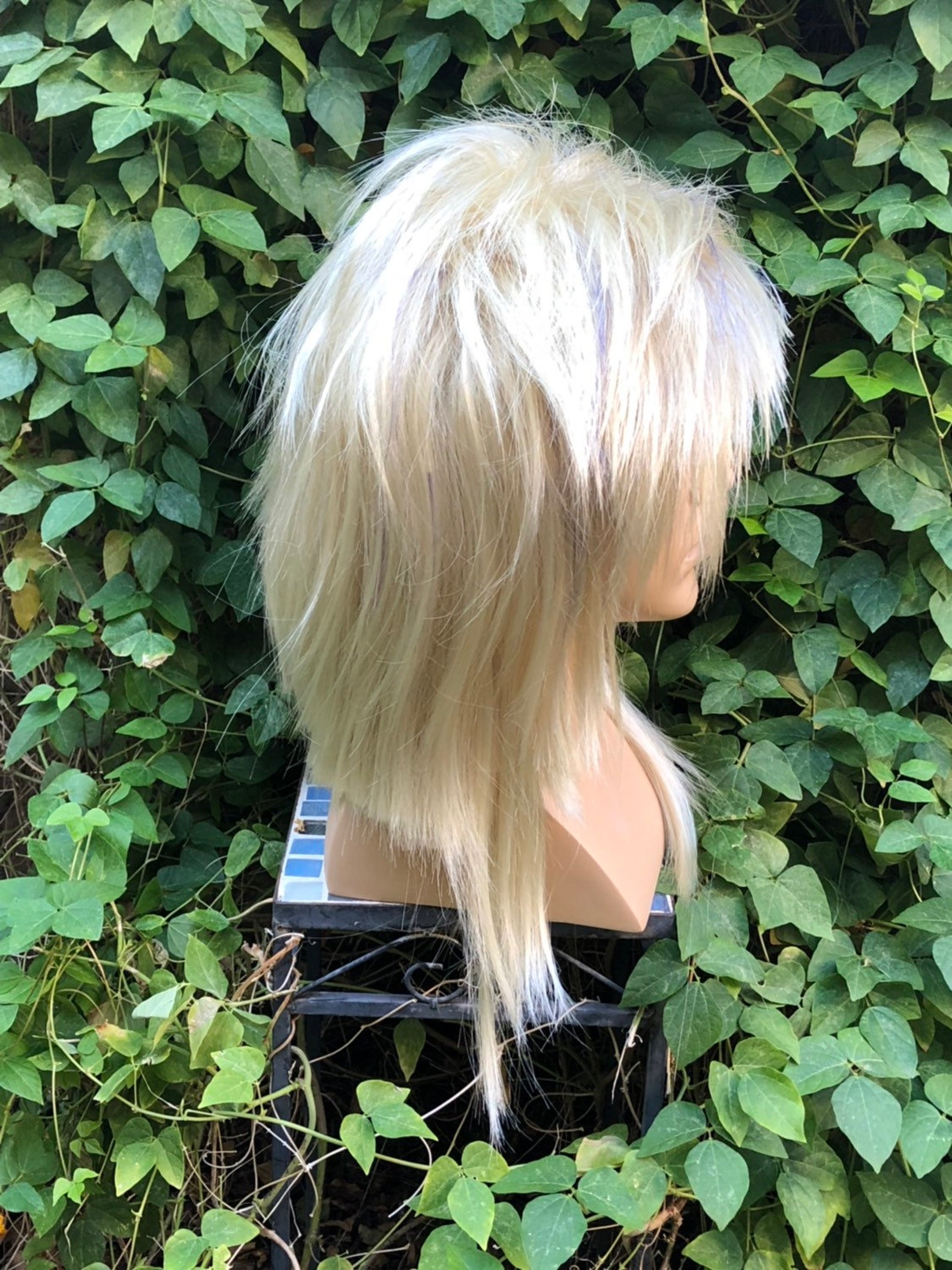 Jareth Labyrinth Goblin King Blonde Bowie Wig - Etsy