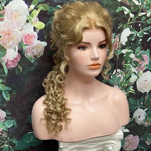 Bridgerton Daphne Regency Historical Blonde Lace Front Wig - Etsy
