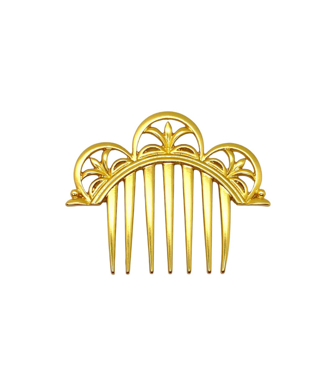Frozen Anna Coronation Comb Goldtone Metal Hair Comb Crocus - Etsy