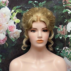 Bridgerton Daphne Regency Historical Blonde Lace Front Wig - Etsy