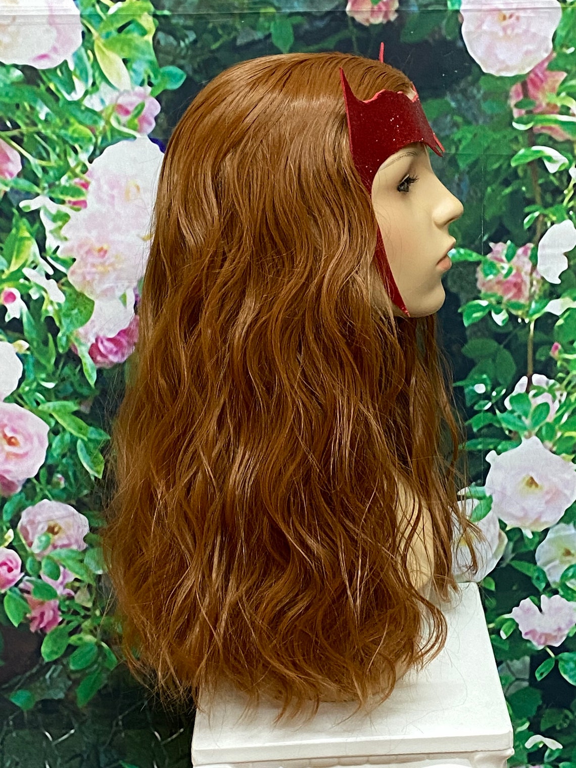 Wanda Scarlet Witch Strawberry Auburn Superhero Lace Front Wig - Etsy