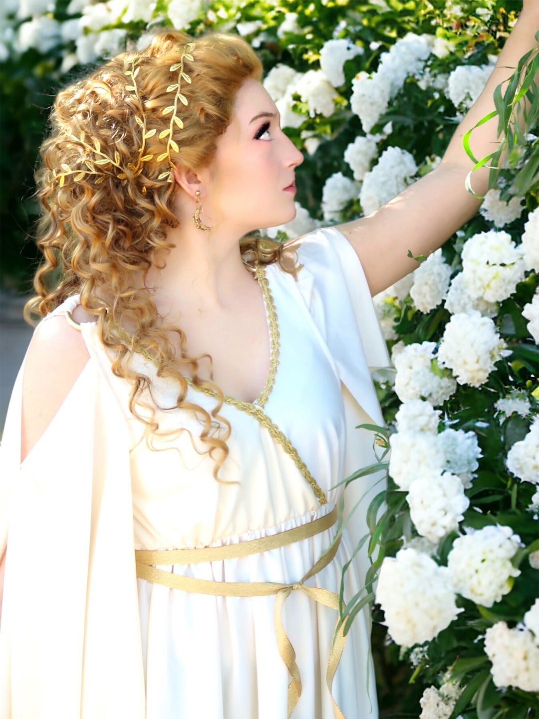 Venus Greek Goddess Wig Historical Lace Front Updo - Etsy