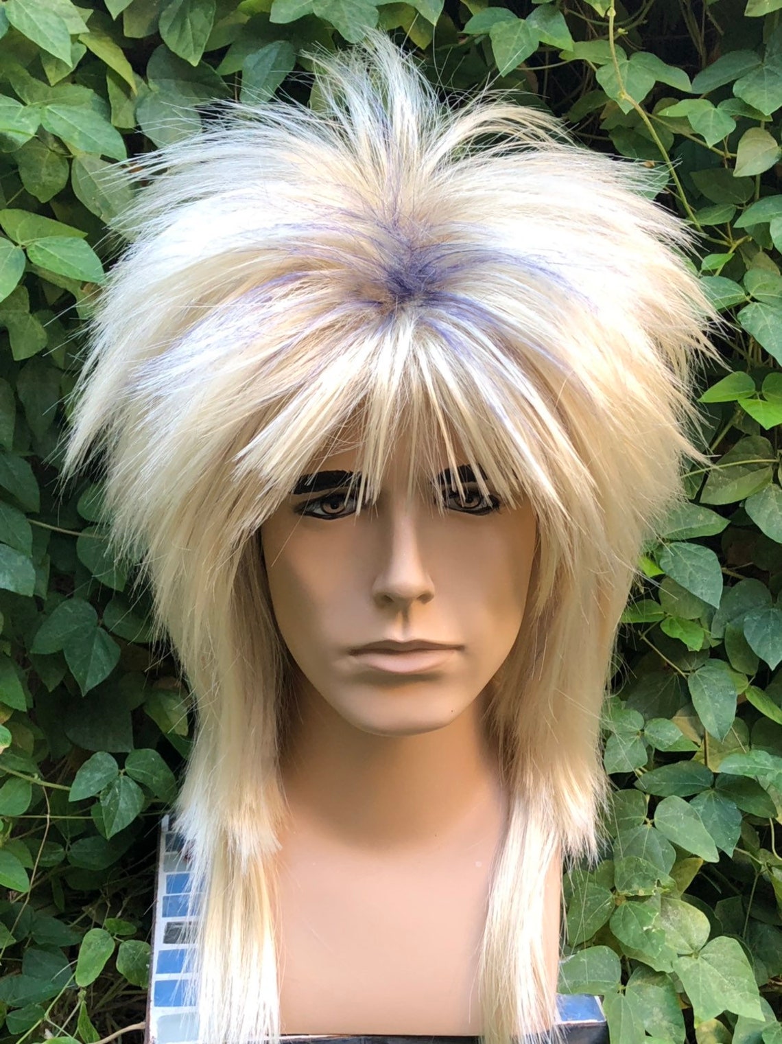 Jareth Labyrinth Goblin King Blonde Bowie Wig - Etsy