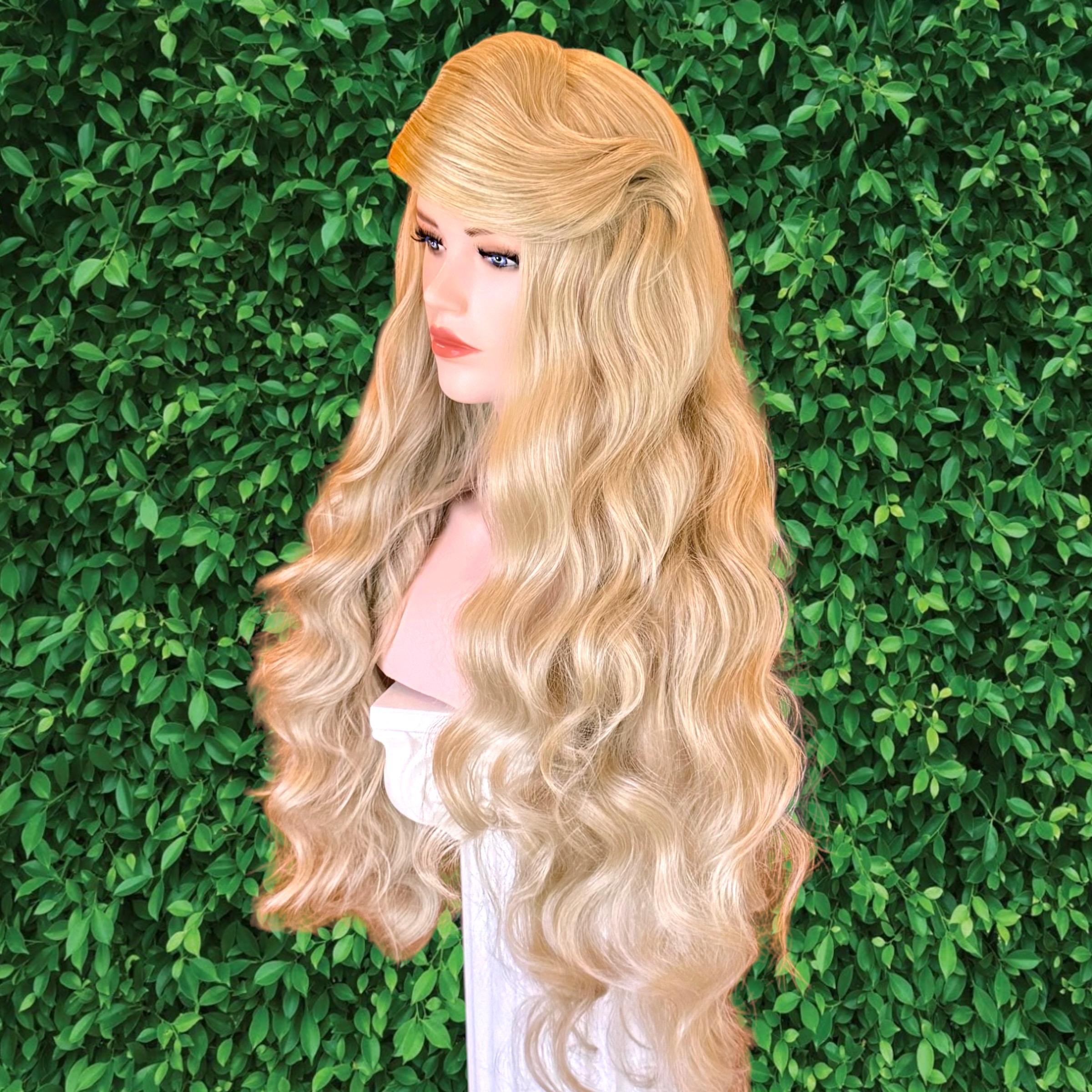 Swan Princess Wig Odette Blonde Bang Lace Front - Etsy