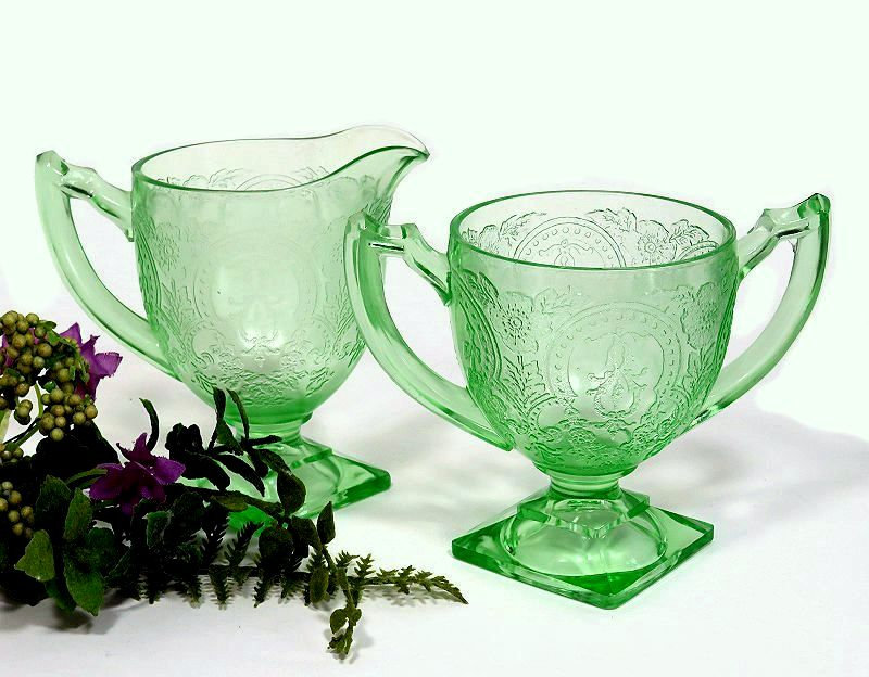 Depression Glass Thistle Pattern