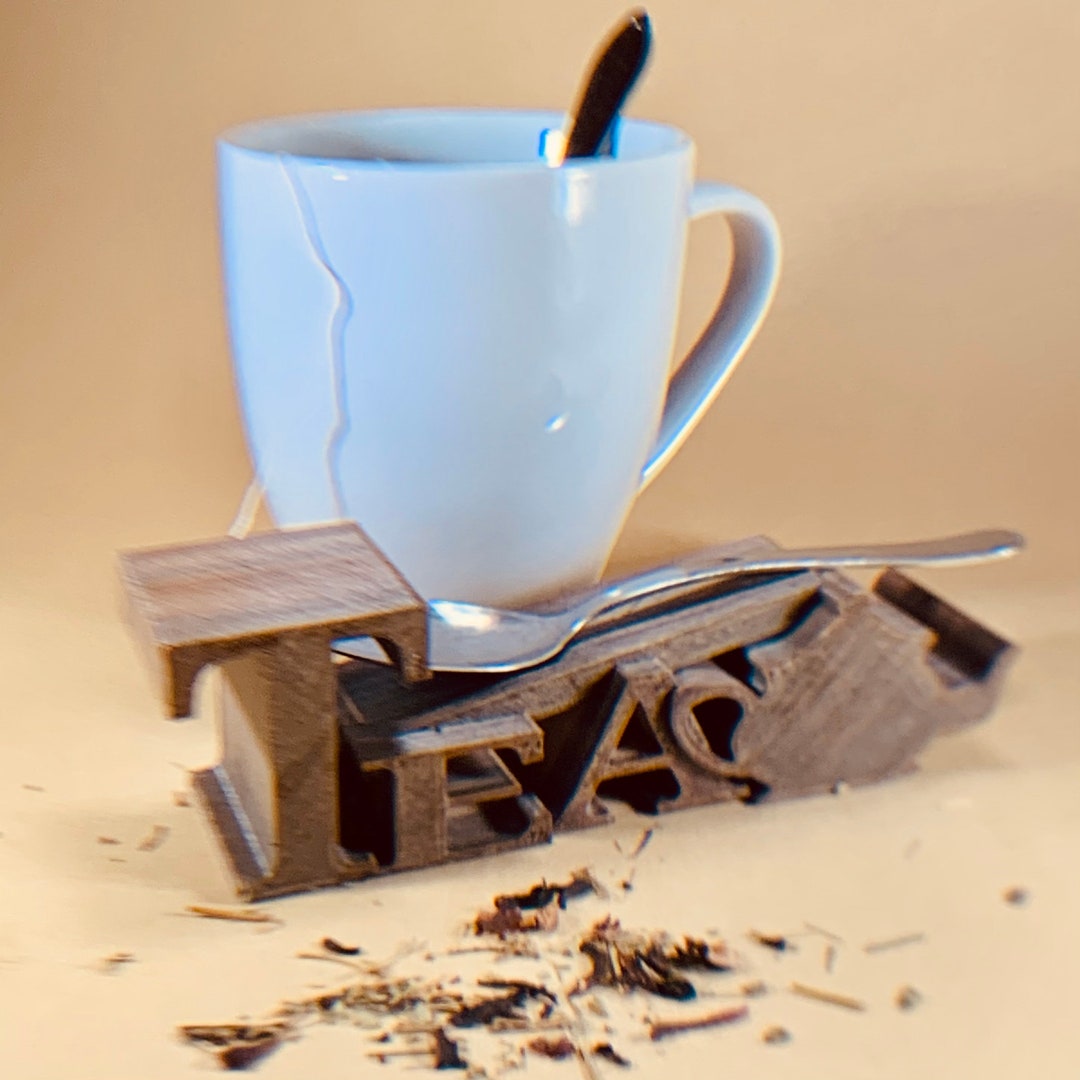 Tea Spoon Rest: Custom Color Coffee Spoon Holder - Etsy