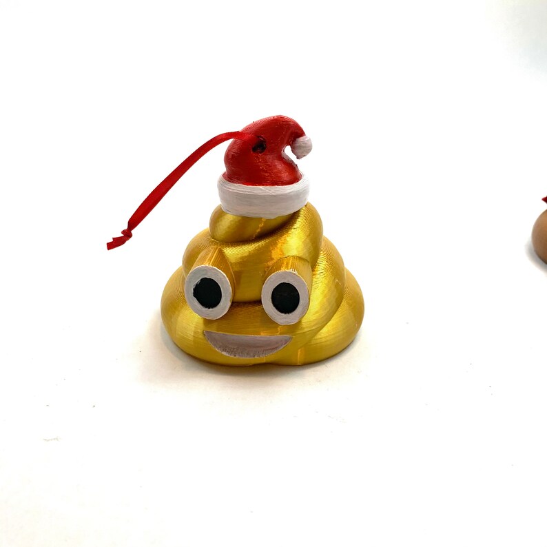Christmas Poop Meme Emoji Decor Ornament - Etsy
