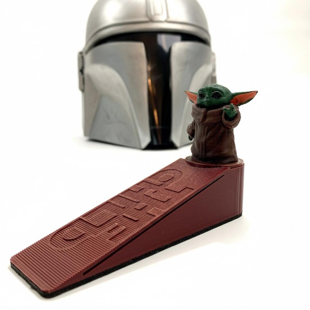 Baby Yoda Door Stop! 3D Printed Star Wars Decor - Etsy