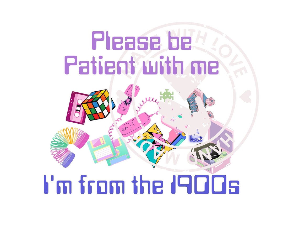 1900s Throwback Svg File - Etsy