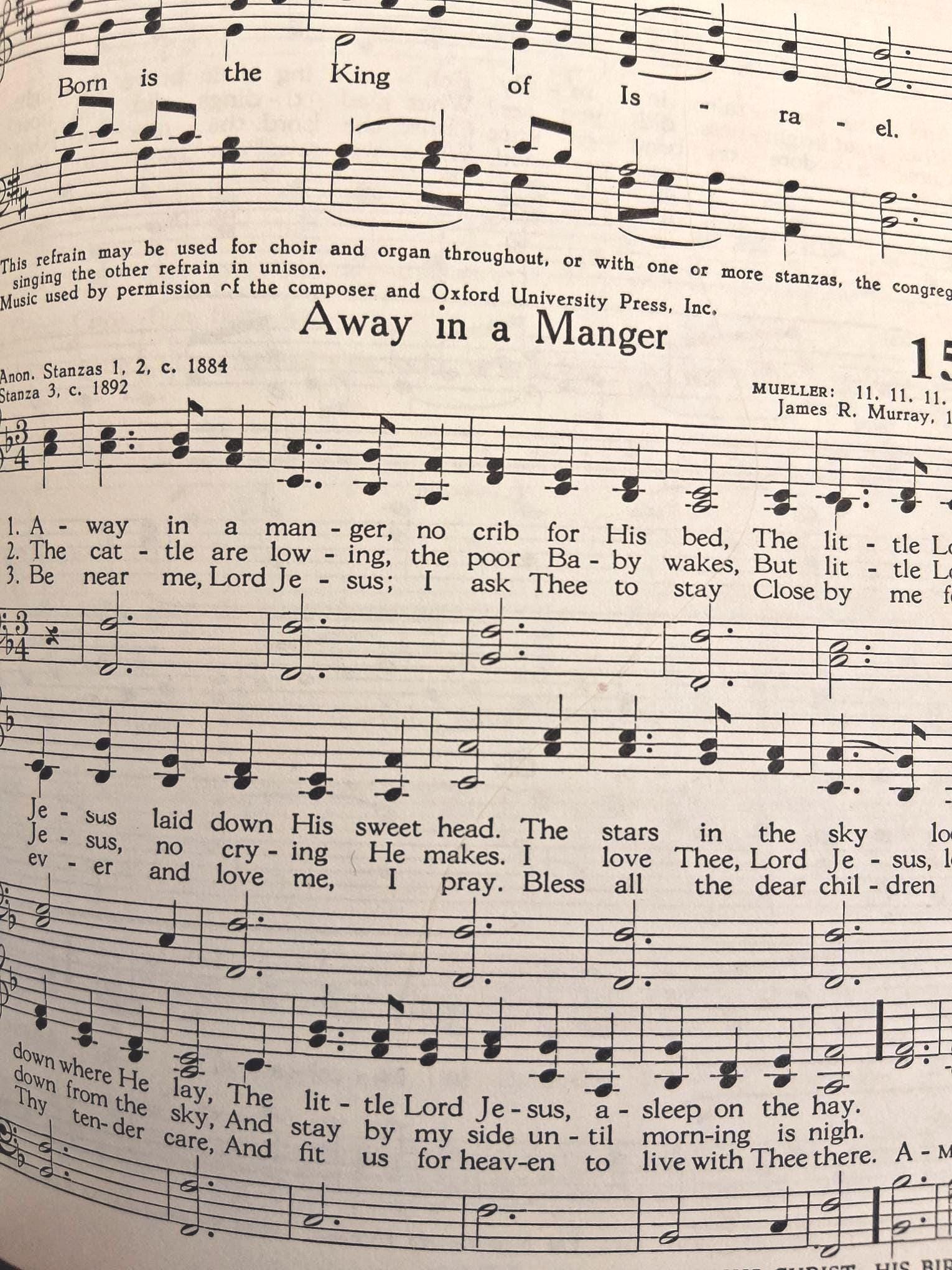 Hymn Books Vintage Hymnal 2 Song Books, Art Journaling Paper ...