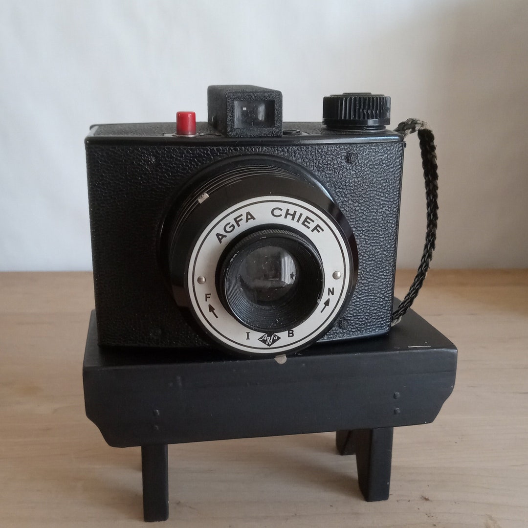 Vintage Agfa Chief Box Camera, Antique Camera Decor, Photography ...