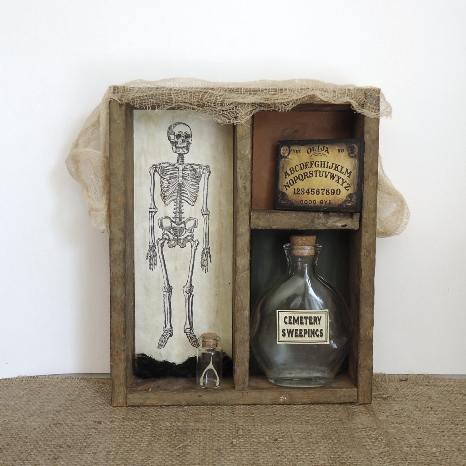 Creepy Halloween Spooky Haunted Halloween Prop Skeleton - Etsy