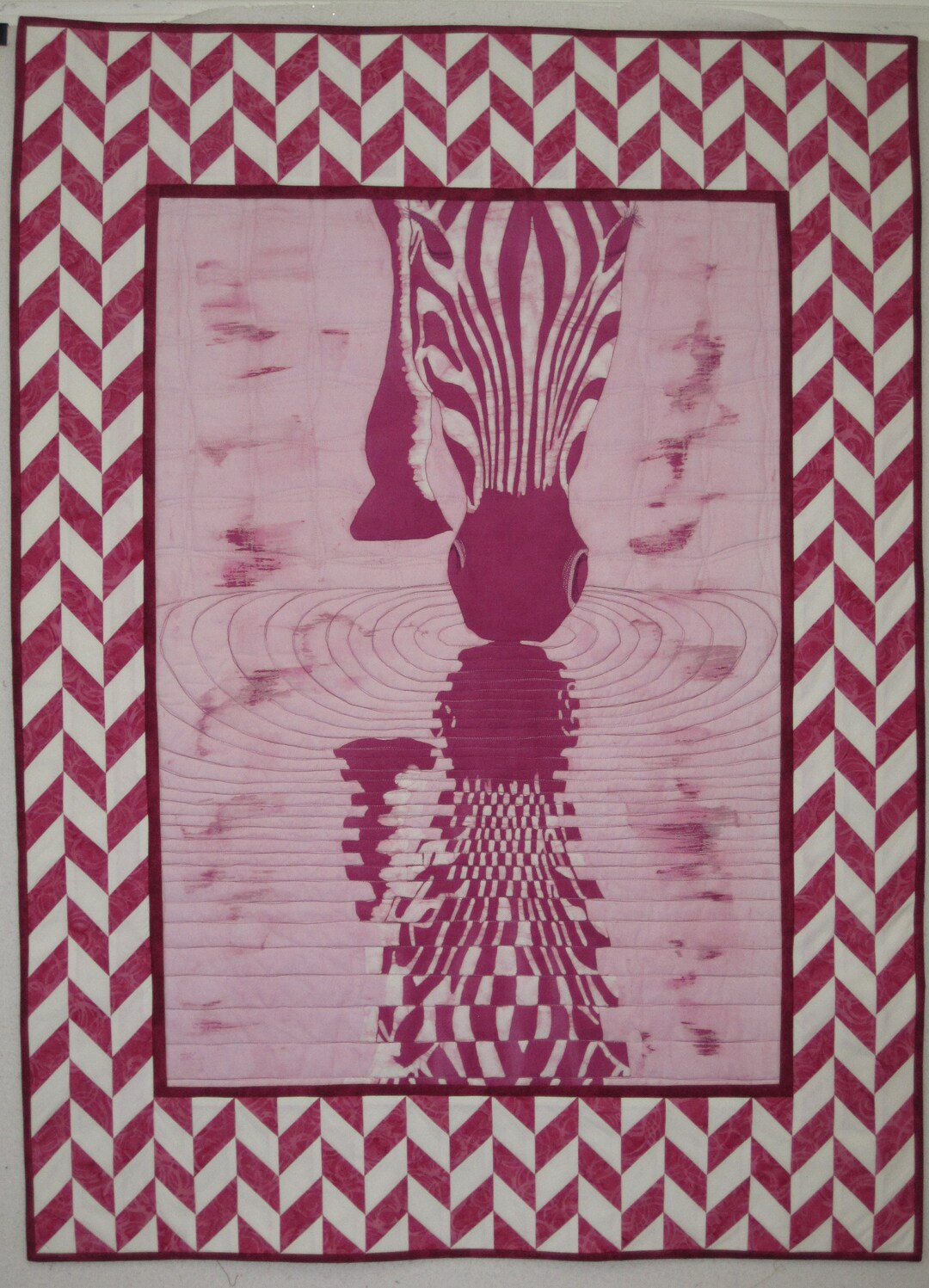 Ripple Effect Art Quilt - Etsy