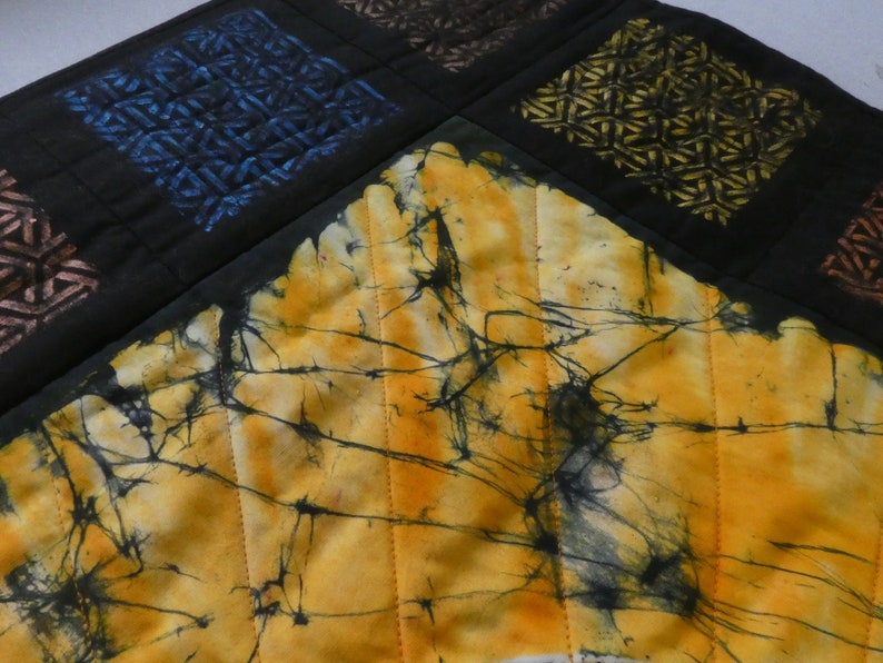 Sun and Moon Batik Art Quilt - Etsy