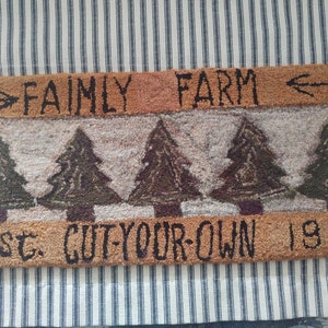 Hooked Rug the Family Farm Beaconhillcollect the Family Farm Hooked Rug ...