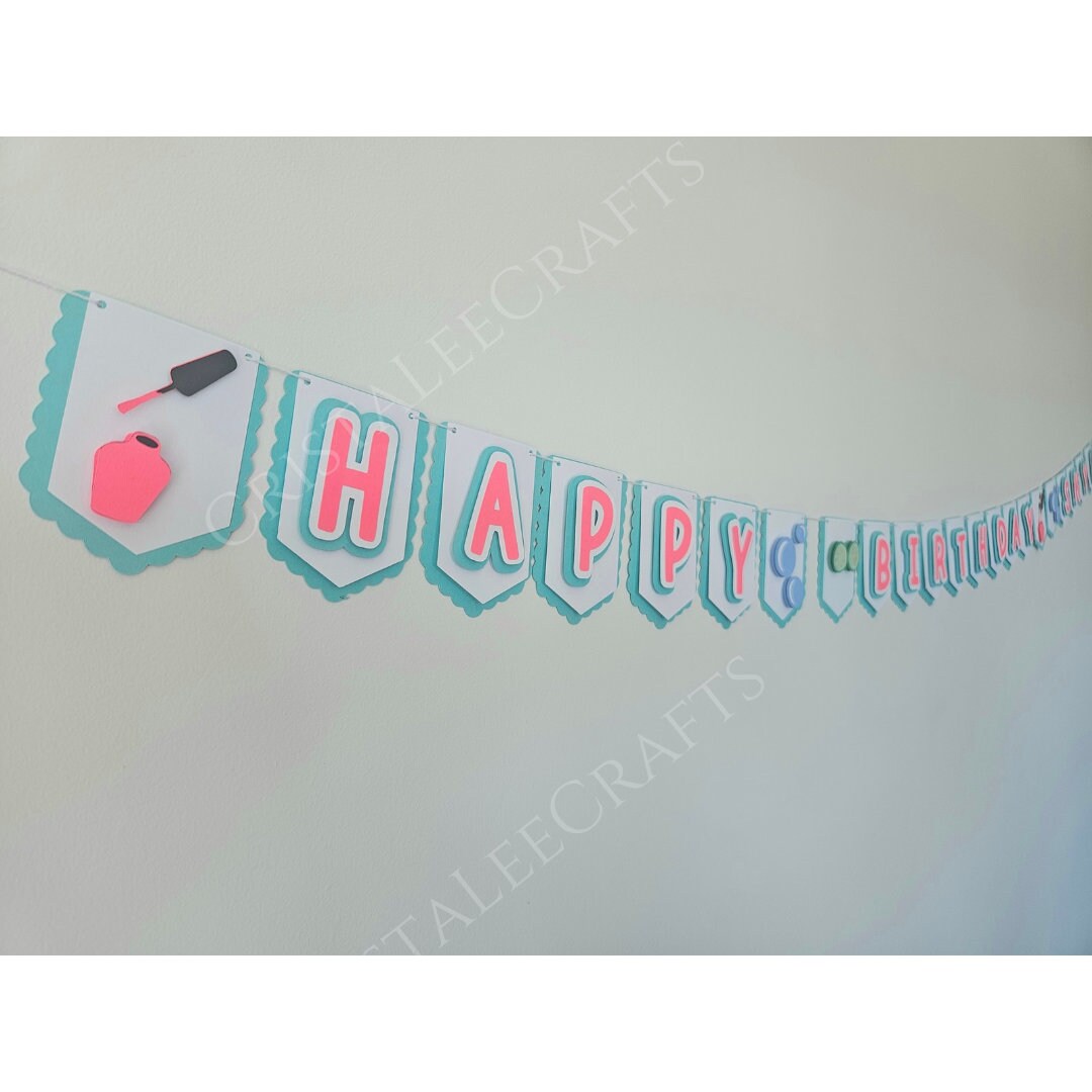 Custom Spa Party Banner Spa Birthday Pamper Party Girls Birthday Boys ...