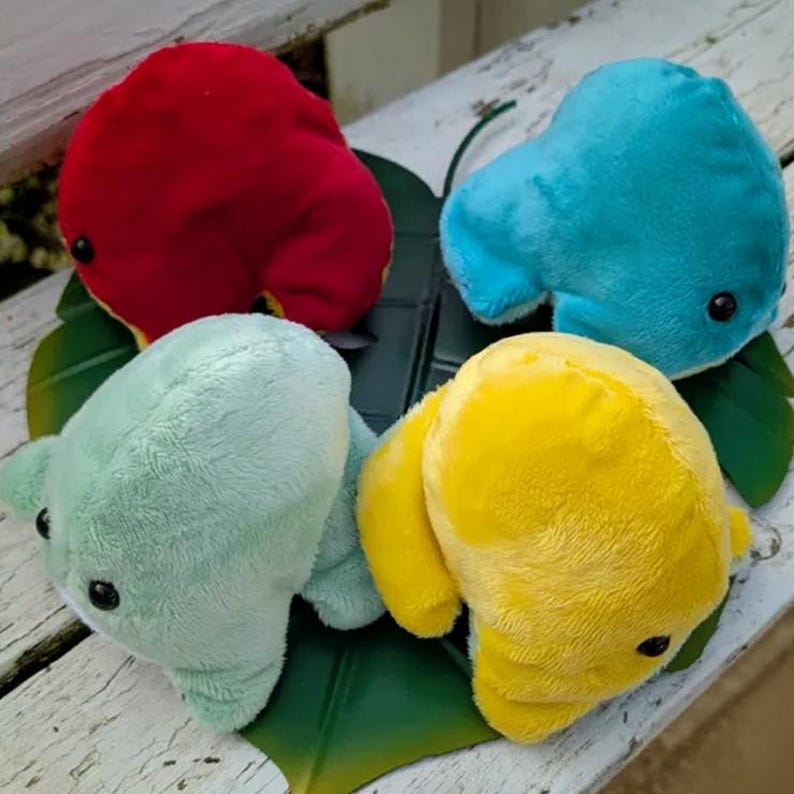 Big Froggies - Plush Frog Dolls, Frog Plush, Plushies - Etsy