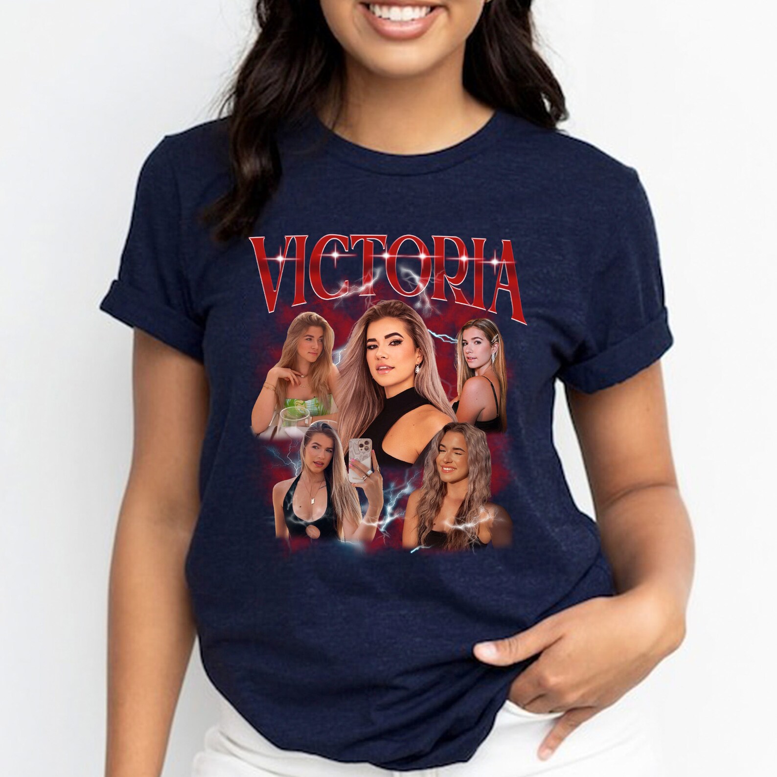 Custom Bootleg Rap Tee Custom Photo Vintage Graphic 90s - Etsy