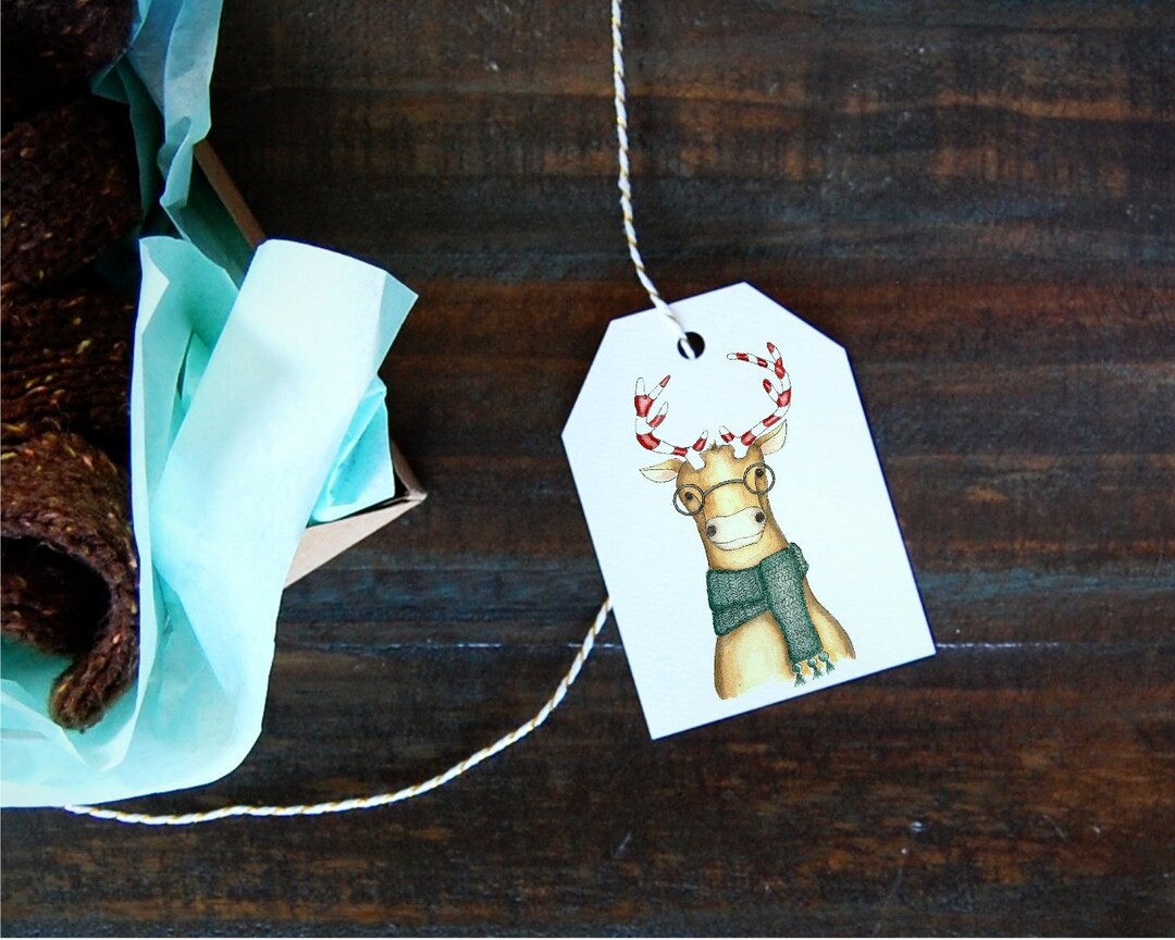 PRINTABLE Holiday Gift Tag DIY Gift Tags Instant Download by Kristy ...
