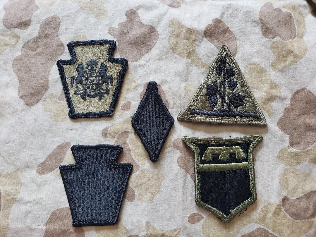 US Army Subdued Post Vietnam Era Patches (lot #1) - Etsy