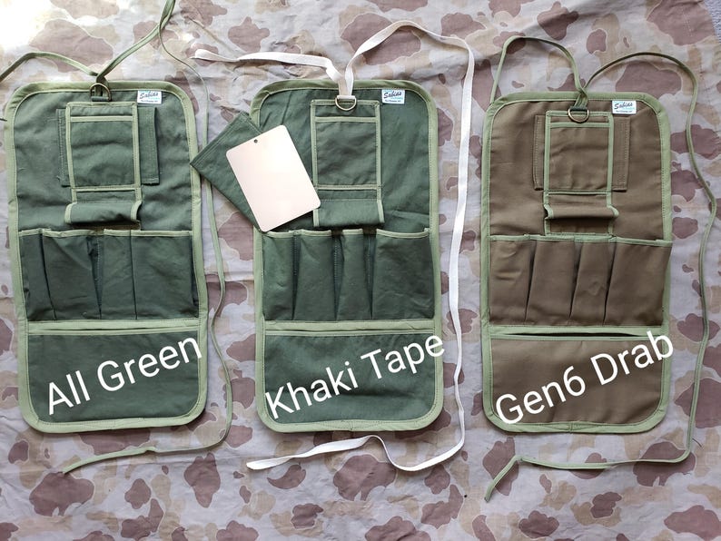 Reproduction WWII Toiletry Roll / Wash and Hygiene Grooming Kit (empty ...