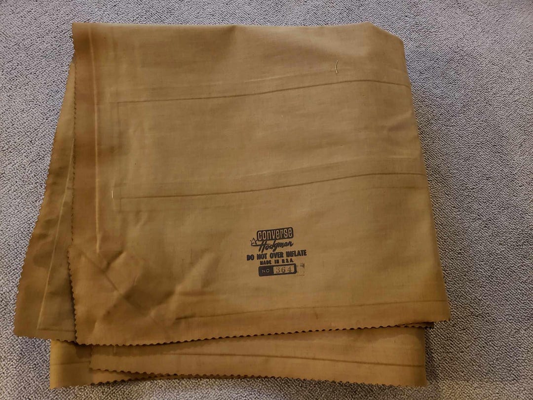 Vintage Air Mattress. CONVERSE HODGMAN. Inflatable Rubber Sleeping Pad ...