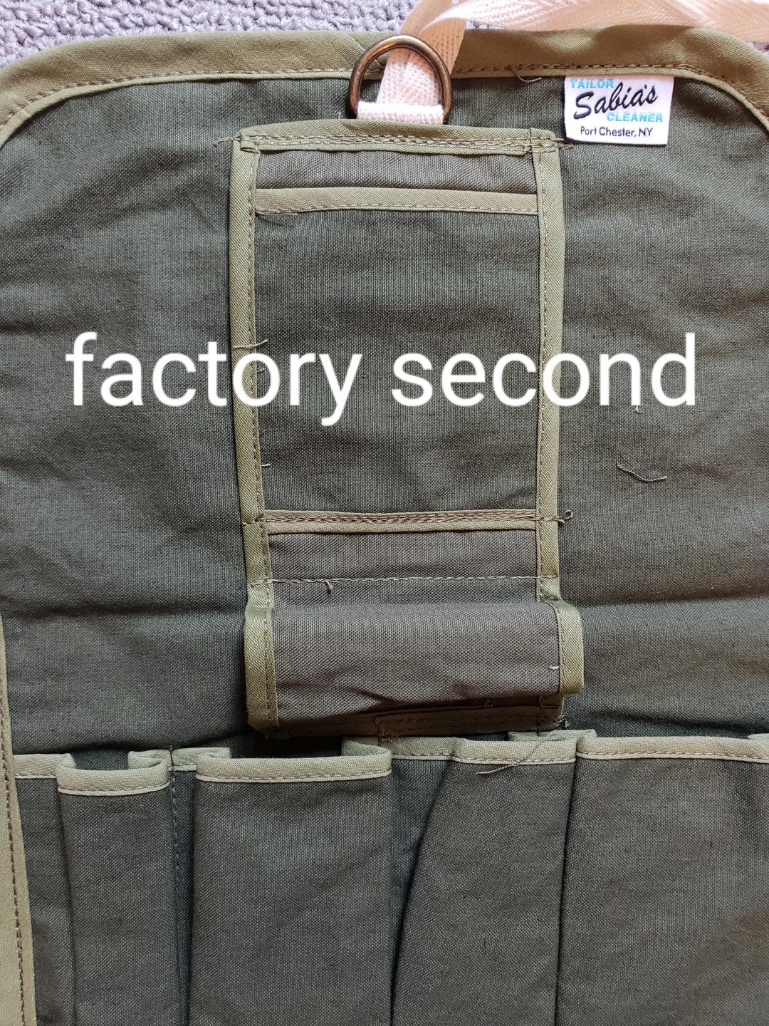 FACTORY SECONDS - Reproduction WWII Toiletry Roll (empty). - Etsy