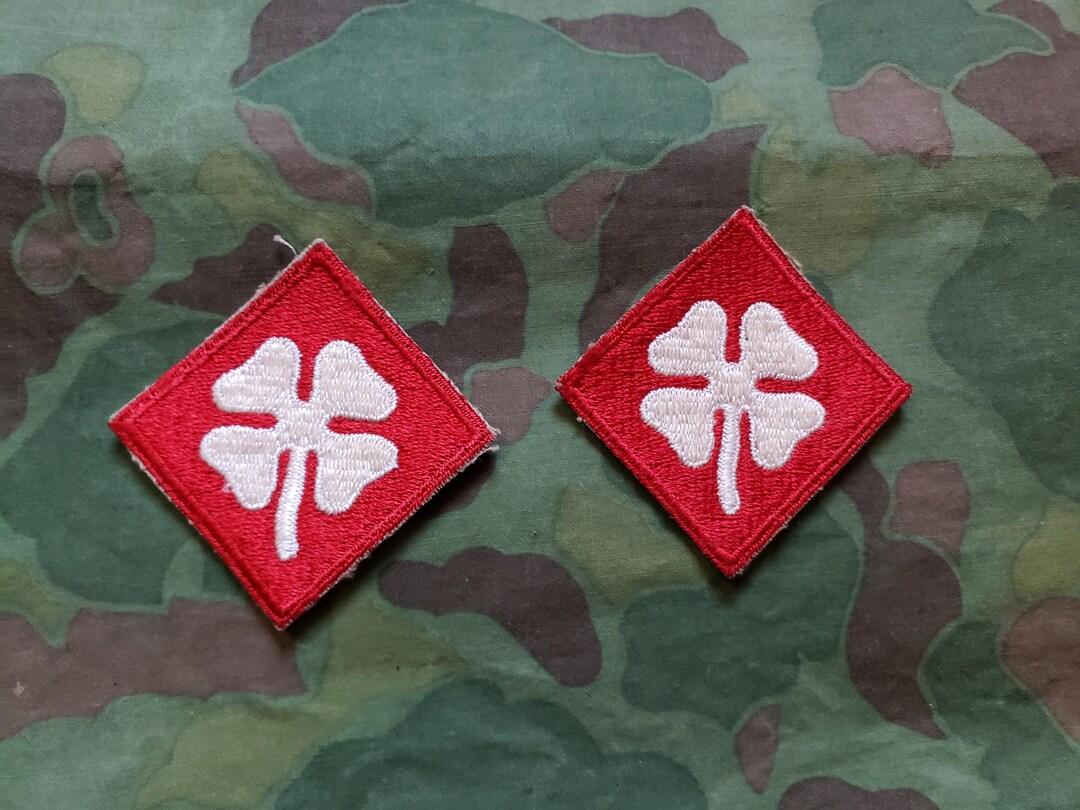 4th Army, WWII Patches (one Pair) - Etsy