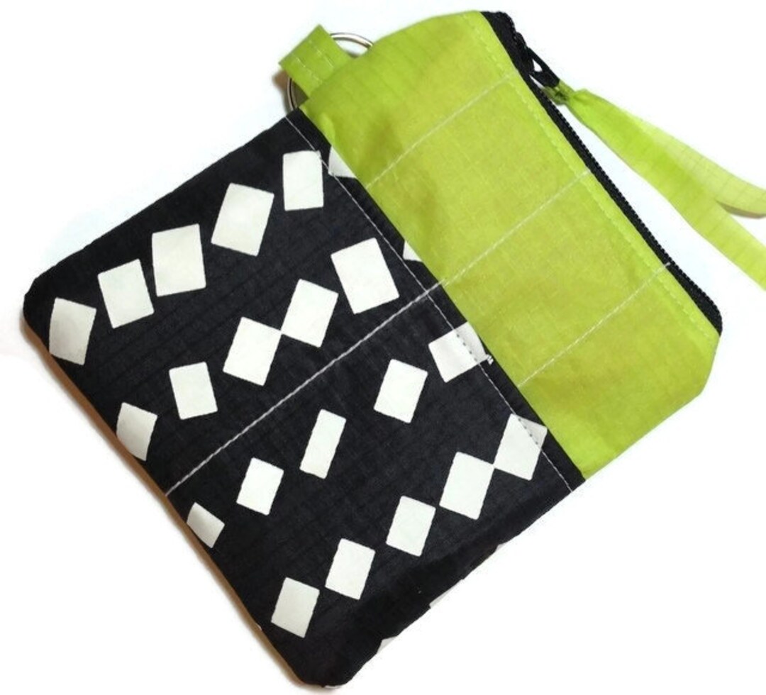 EDC, Every Day Carry Zipper Pouch, Upcycled Pocket Organizer, Stash ...