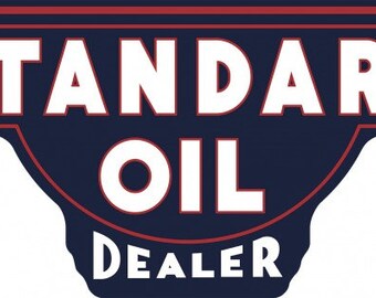 Standard Oil Sign - Etsy