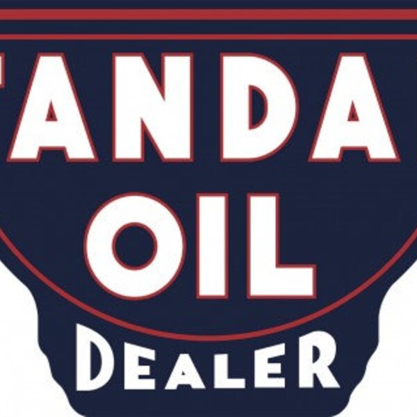 Standard Oil Sign - Etsy