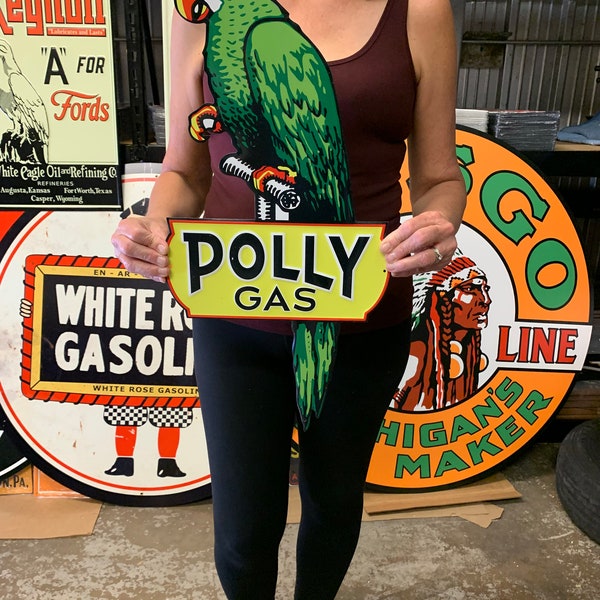 Polly Gas Signs - Etsy