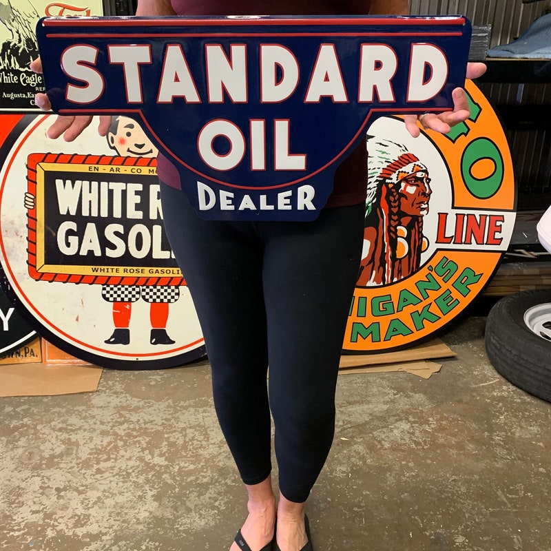 Standard Oil Sign - Etsy