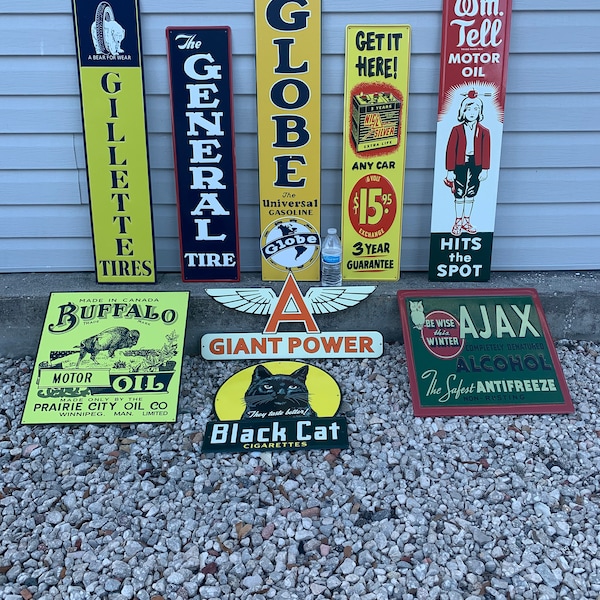 Old Metal Sign - Etsy
