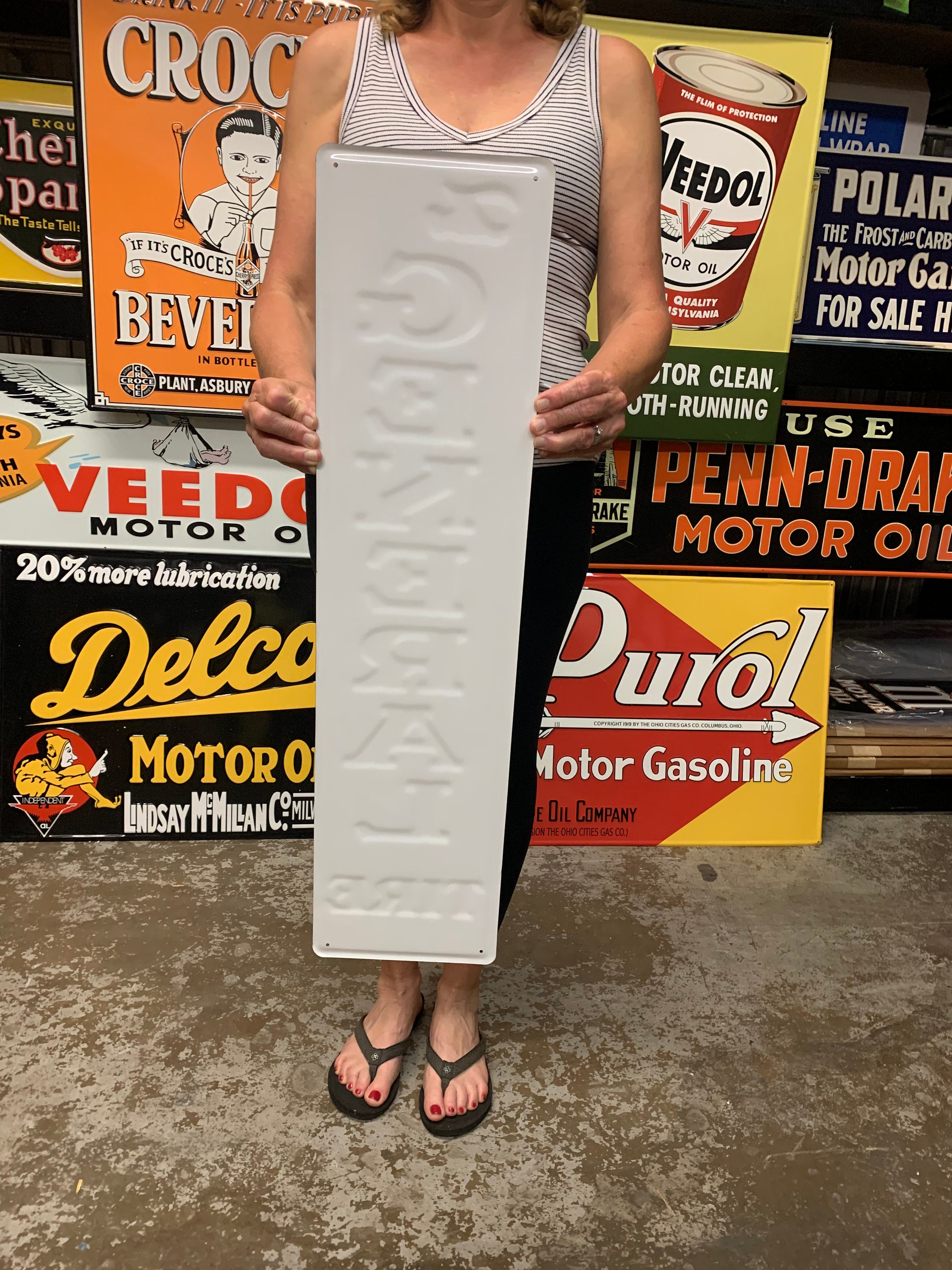 Vintage Style Metal Sign General Tires Made in USA - Etsy