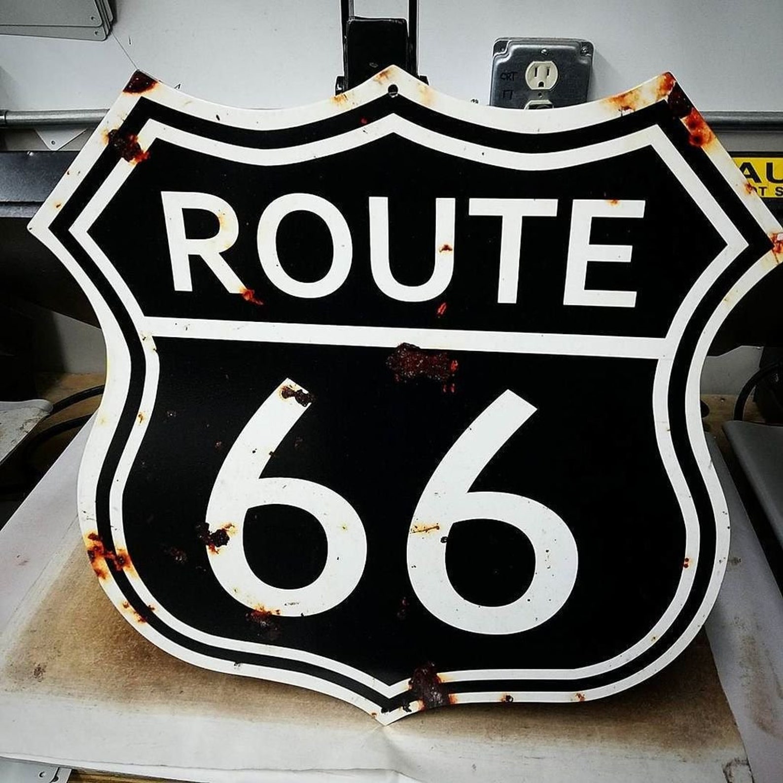 Vintage Style Metal Sign Route 66 15 X 15 - Etsy