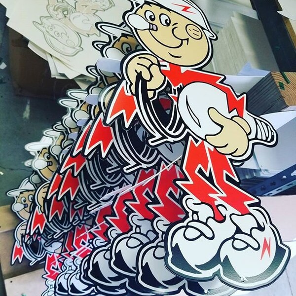 Reddy Kilowatt Svg - Etsy