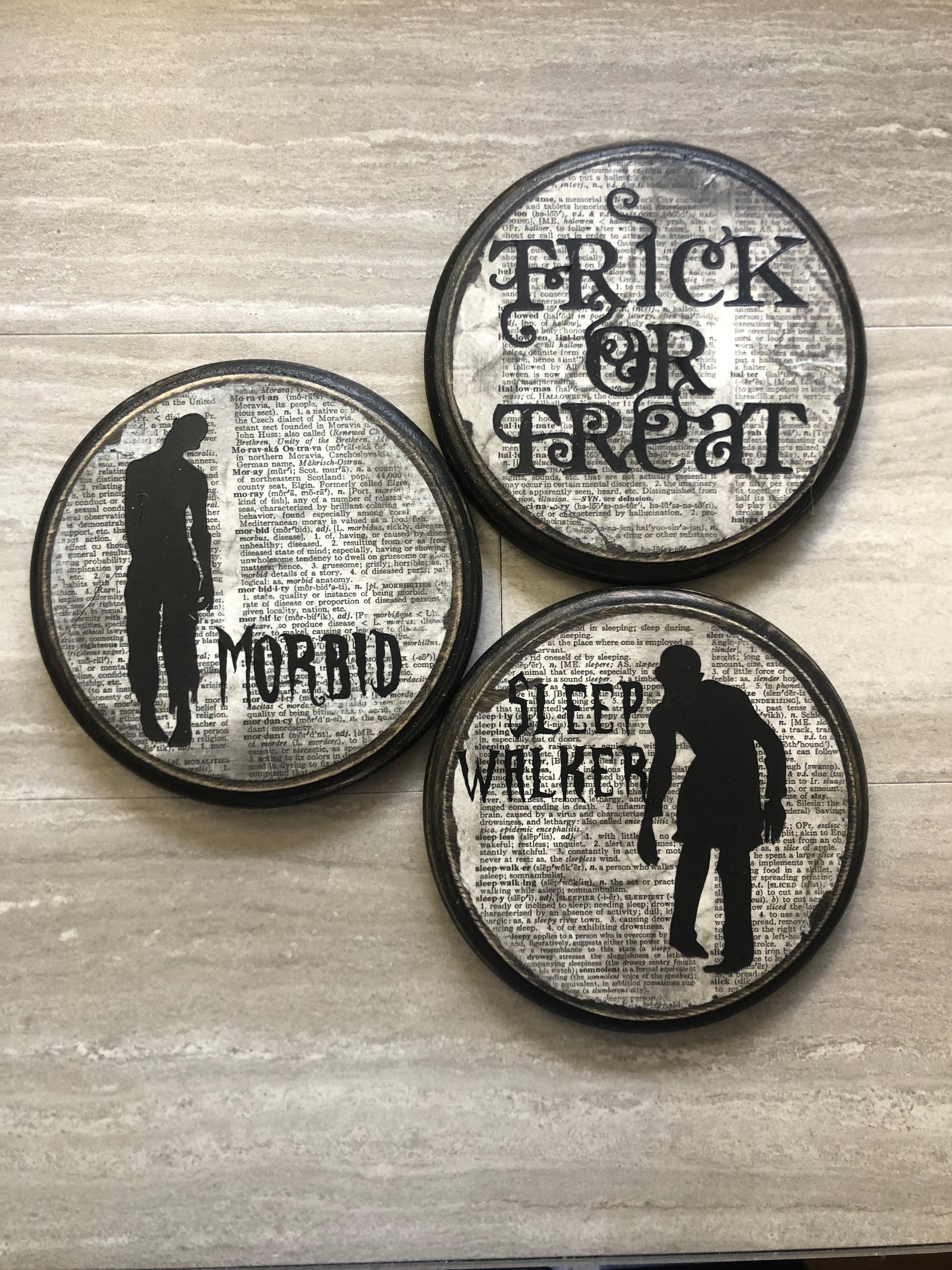 Zombie art, Creepy art, Zombie décor, Zombie gifts, Halloween wood sign ...