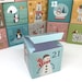 Printable Advent Calendar Boxes, Christmas Countdown Gift Boxes for ...