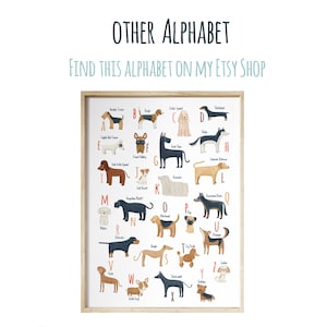 Cats Alphabet Printable for a Cat Lover, Kittens Alphabet Poster, ABC ...