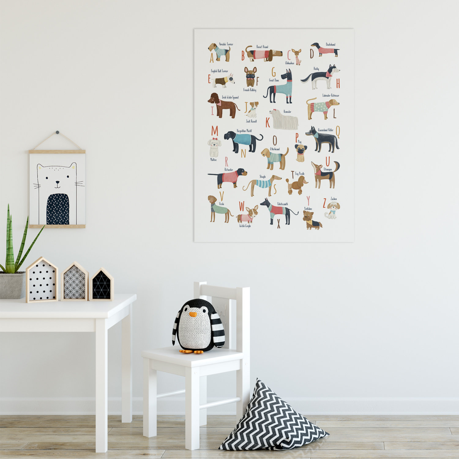 Printable Dogs Alphabet for a Dog Lover Dog Alphabet Poster - Etsy Canada