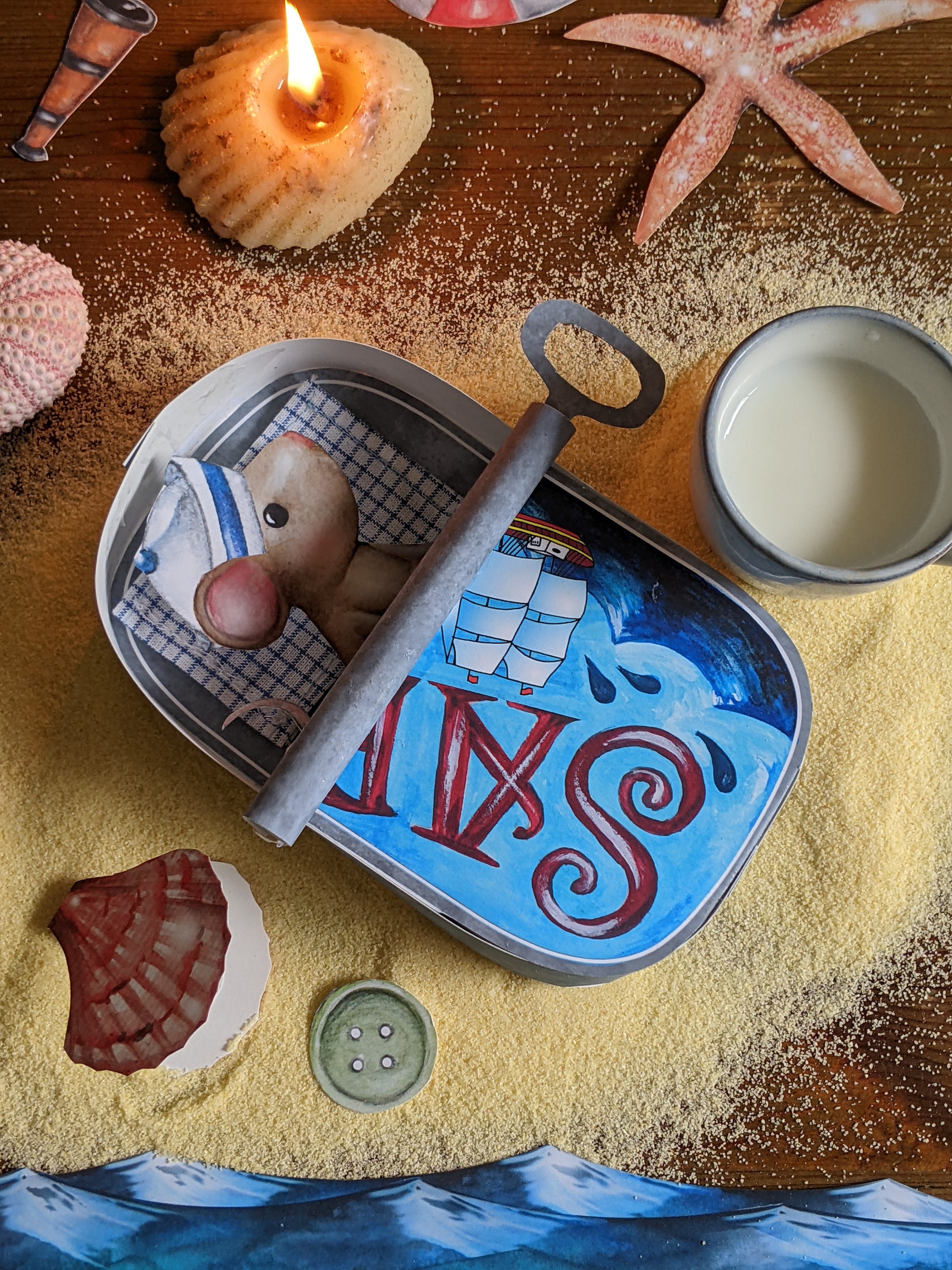 Sailor Mouse Holiday Countdown Play Set - Etsy