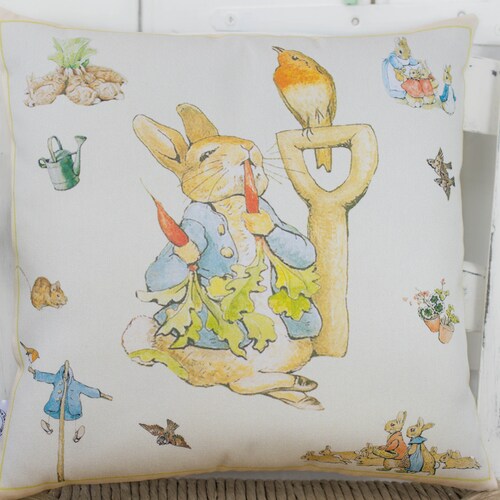 Peter Rabbit Pillow Personalized Letter Pillow Peter Rabbit - Etsy UK