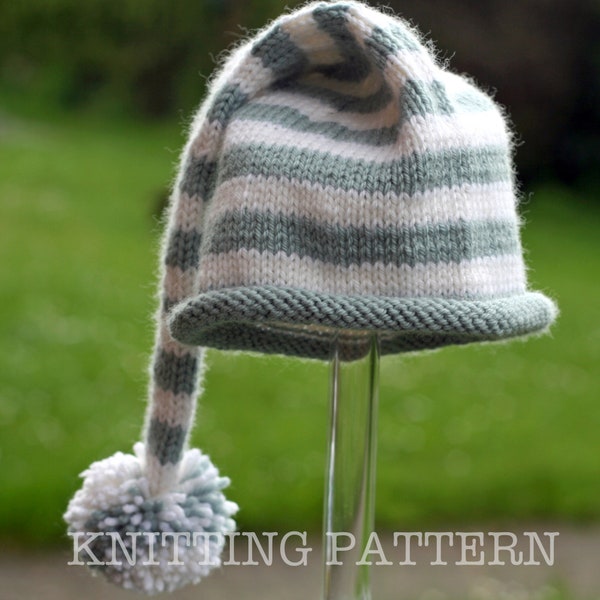 Stocking Hat Pattern - Etsy
