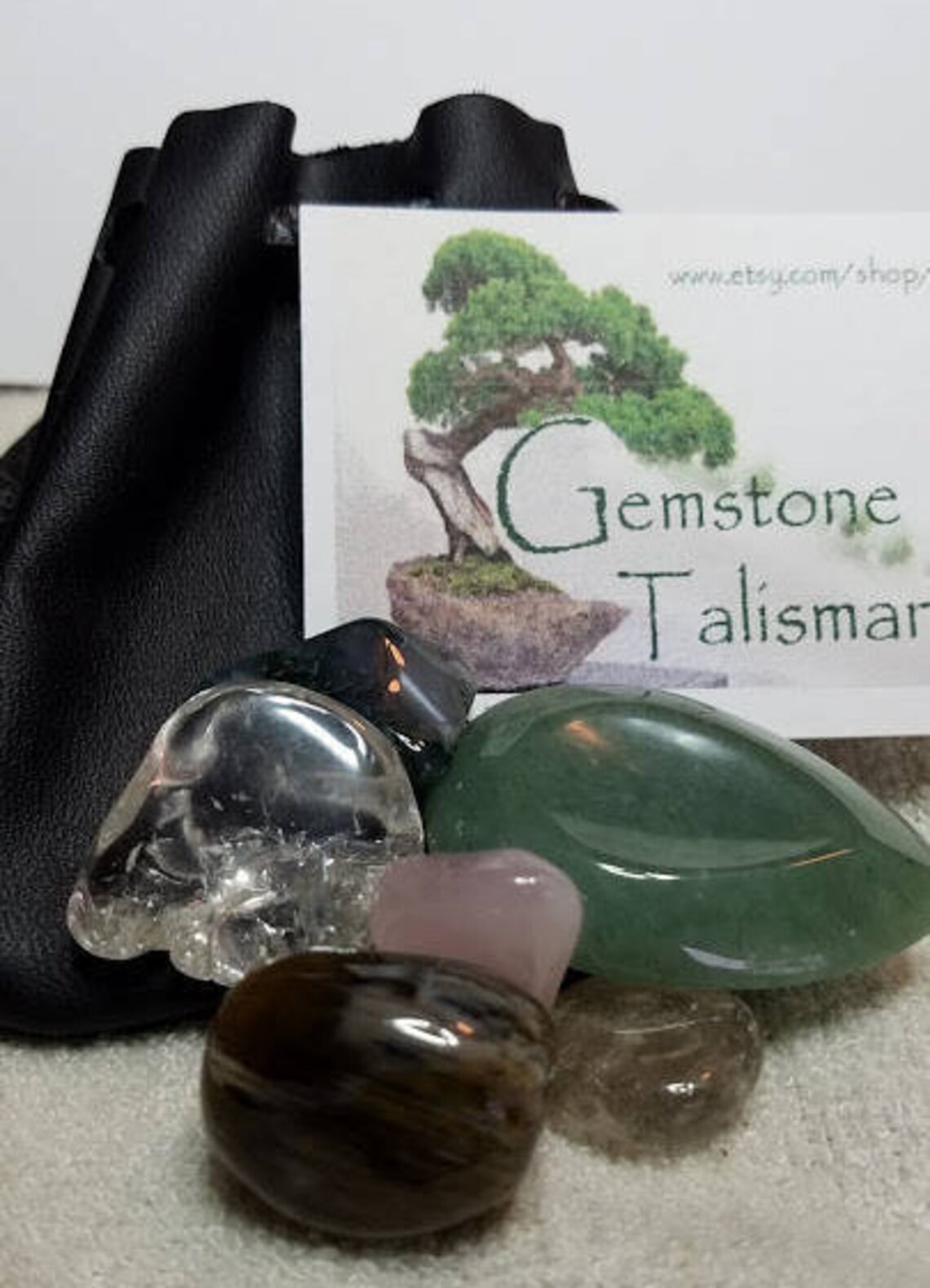 Lower Your Stress With This Gemstone Talisman Natural - Etsy